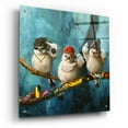 Epic Art 'Birdz in da Hood No. 2' by Lucia Heffernan, 24"x24" - Walmart.com