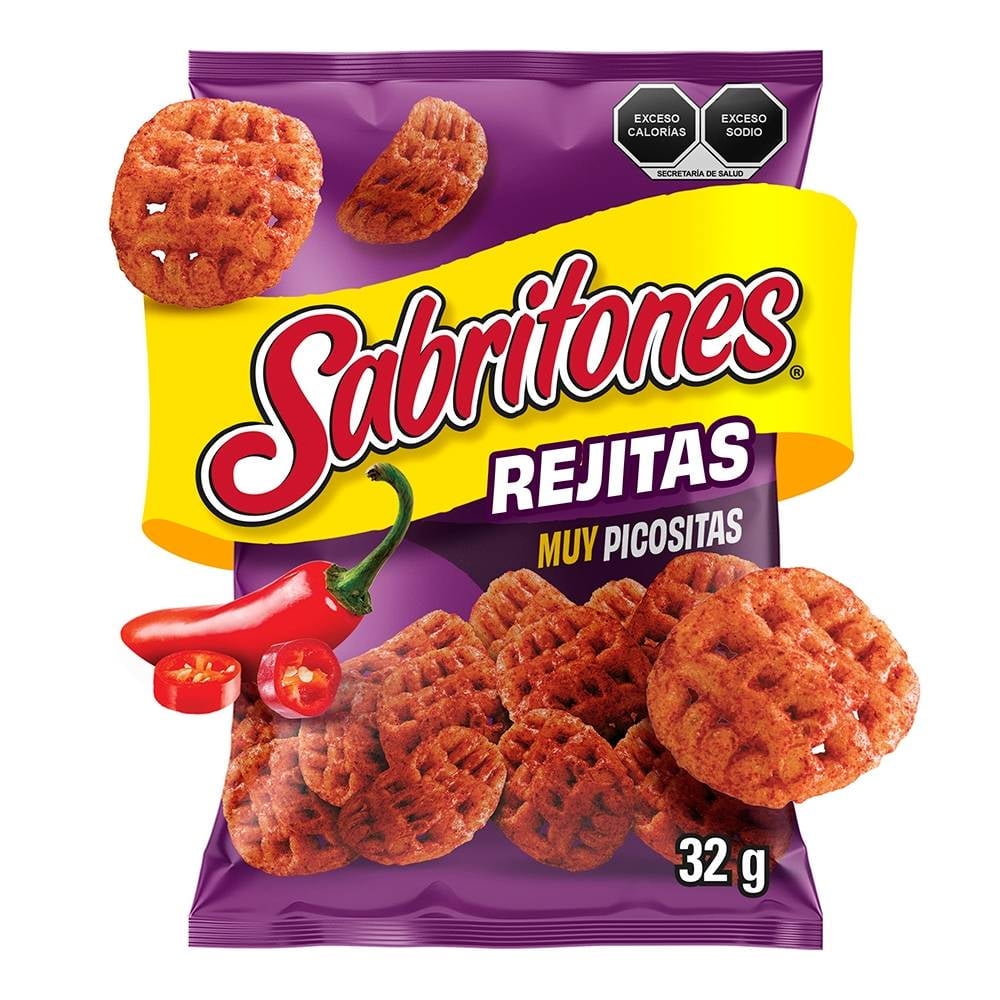 Botana Sabritones rejitas muy picositas 32 g | Walmart en línea