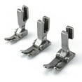 Set of 3 Presser Feet for Industrial Sewing Machines Offering Robusts ...