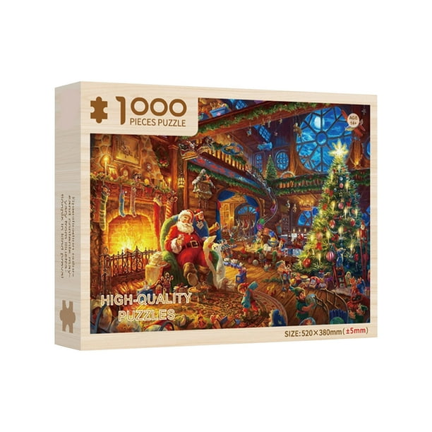 XZNGL 1000 Pieces Of Wooden Puzzle Decoration Famous Painting Oil ...