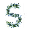 Avdolw Artificial Leaf Garland with Realistic Flowers – Ideal for ...
