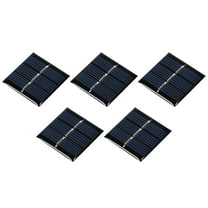 Mini Solar Panel Cell 1V 80mA 0.08W 30mm x 25mm for DIY Project Pack of ...
