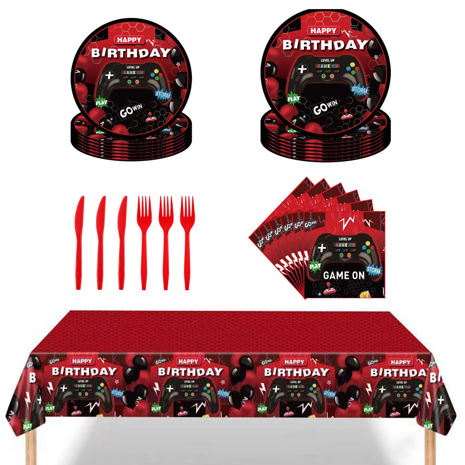Video Game Birthday Party Decorations,Video Gamer Party Supplies ...
