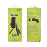 onn. Tabletop Mini Tripod with Smartphone Cradle, GoPro Mount and ...