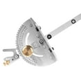 WEN Steel and Brass Premium Miter Gauge, 27 Angle Stops for Table Saws ...