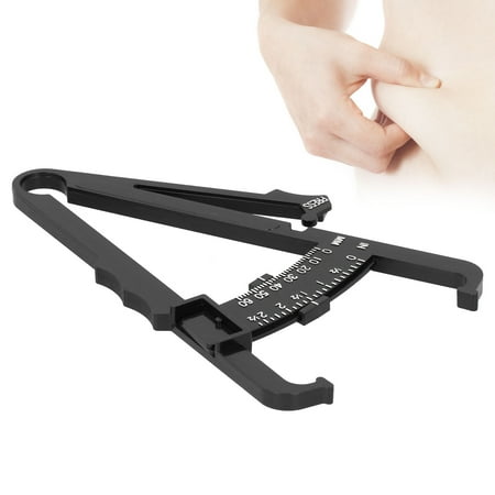 Domqga Body Fat Measuring Device,Fat Measurement Tool,Black Plastic ...