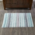 SKL Home Water Stripe Bath Rug, Teal, 20" x 30", 100% Cotton - Walmart.com
