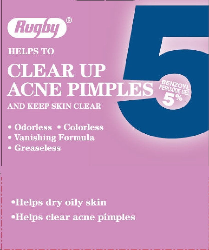 Rugby Acne Medication Benzoyl Peroxide Lotion 5% 1 oz. (1 Tube ...