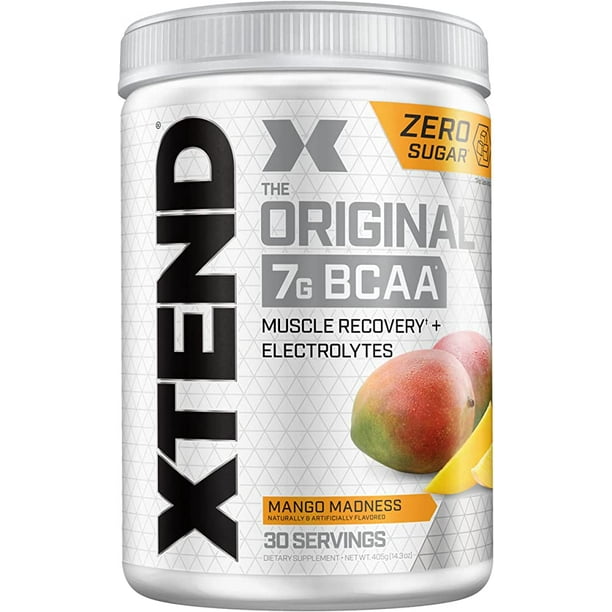 XTEND BCAA 7 GRS SCIVATION MANGO 30 servicios ELECTROLYTE 7G BCAAS ...