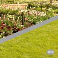 TFCFL Steel Garden Landscape Edging Border Lawn Edging Border Fence ...