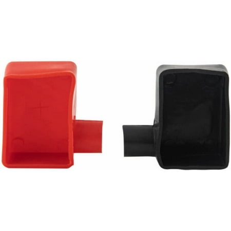 Flexible Battery Terminal Cover, Black & Red Car Battery Terminal ...