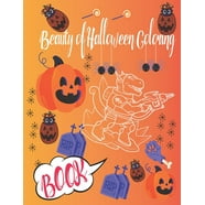 Happy Halloween Coloring Book for Girls: Happy Halloween Coloring Gift ...