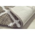 Chester Jacquard 2 Piece Microfiber Bath Set In Grey