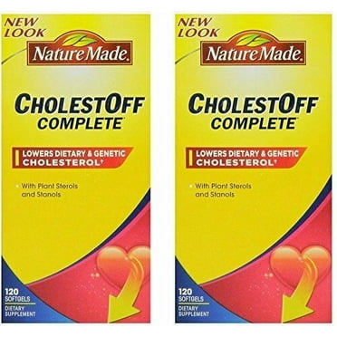Nature Made Cholestoff Complete Softgels - 120 Ea, 2 Pack - Walmart.com