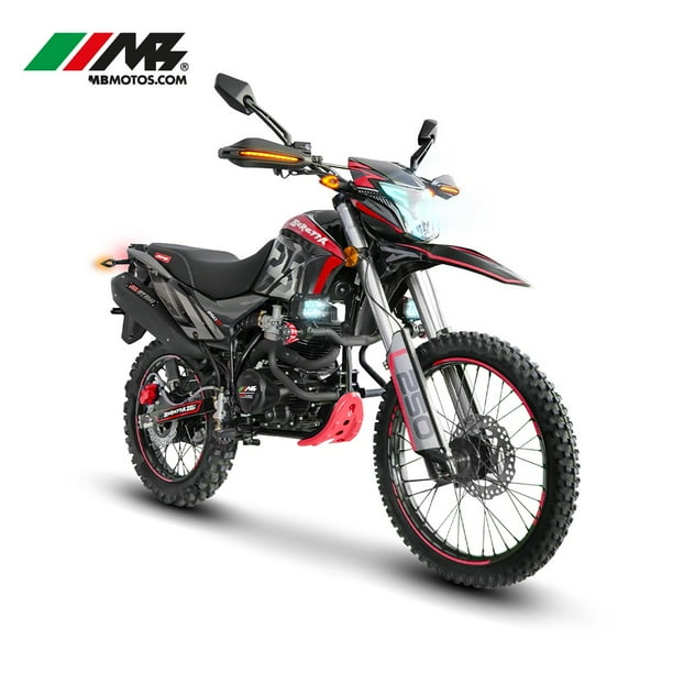 Motocicleta Doble Propósito MB Beretta 250GT Rojo 2025 MB MOTOS ...