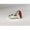 Natural Red Coral Silver Ring | Certified Moonga Mangal Dosh Mars ...