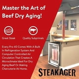SteakAger PRO 40 Starter Pack, 40 lbs Steak Dry-Aging Refrigerator for ...