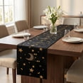Unique Bargains Long Printed Polyester Table Runner for Decorations ...