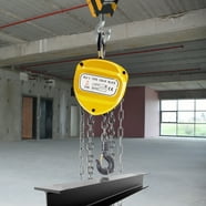 BENTISM Chain Hoist Chain Block 1 T Capacity 15 FT Lift Steel ...