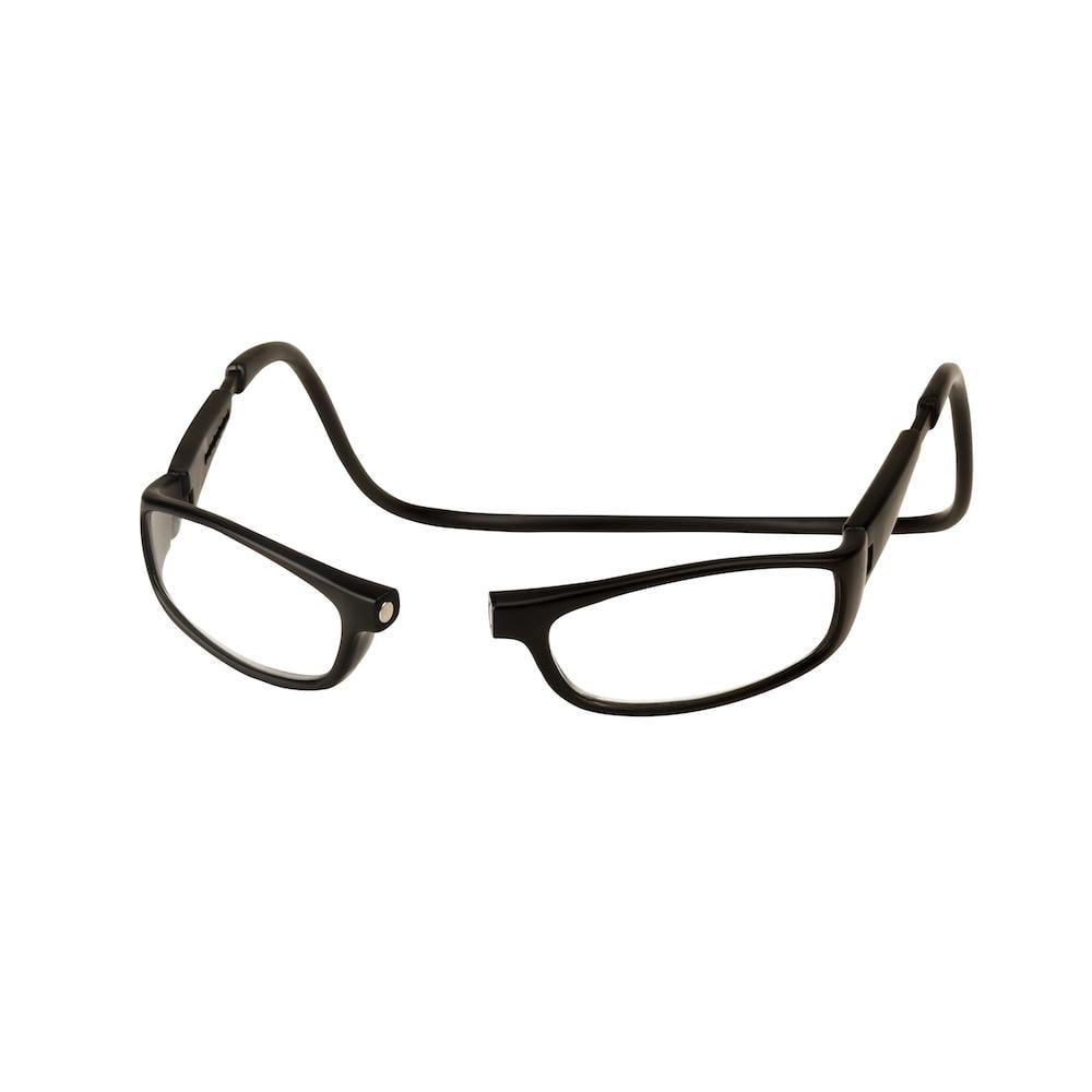 CliC Reader Euro - Matte Black +2.00 - Walmart.com