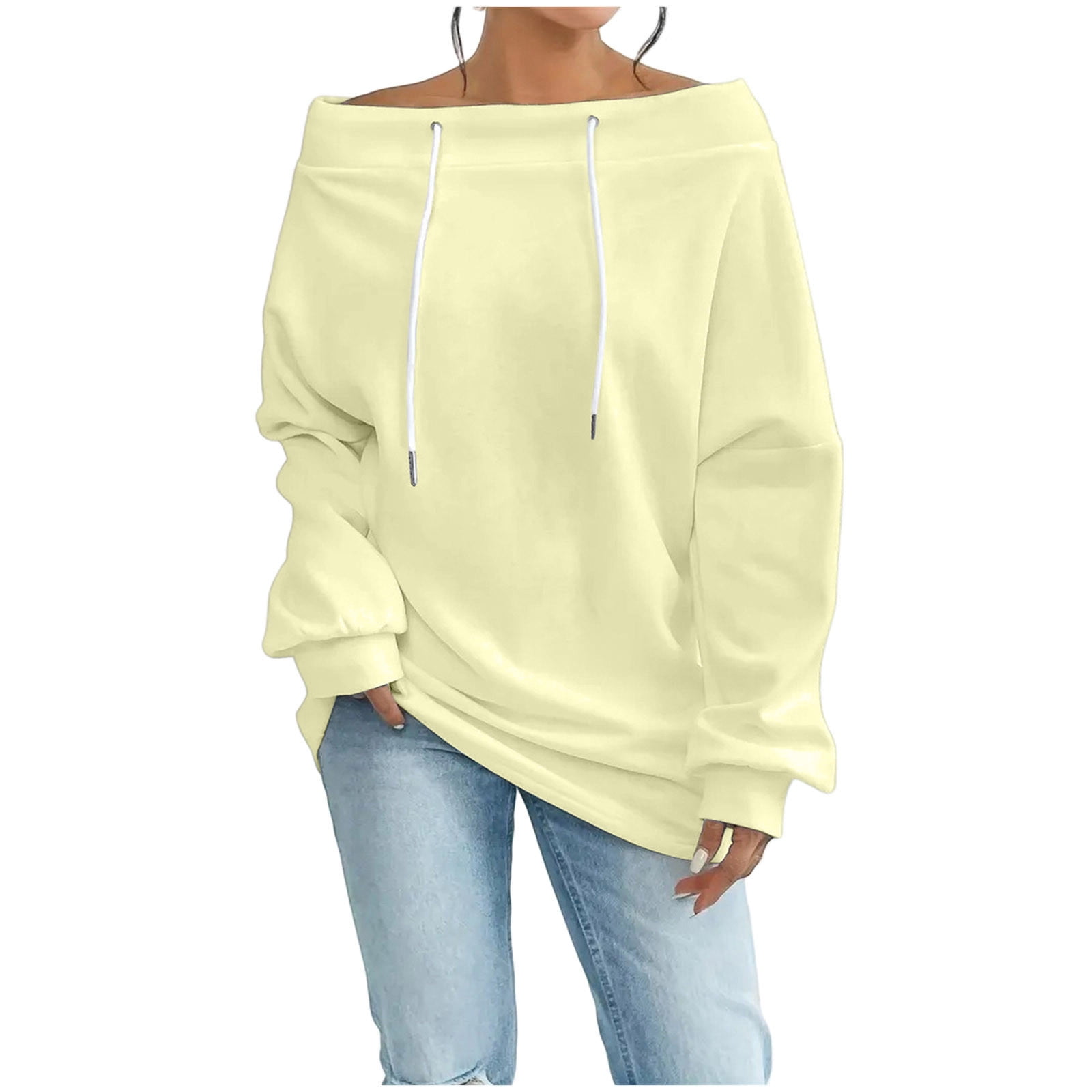 Click here for Kaemgyyd Womens Off The Shoulder Sweatshirt Casual... prices