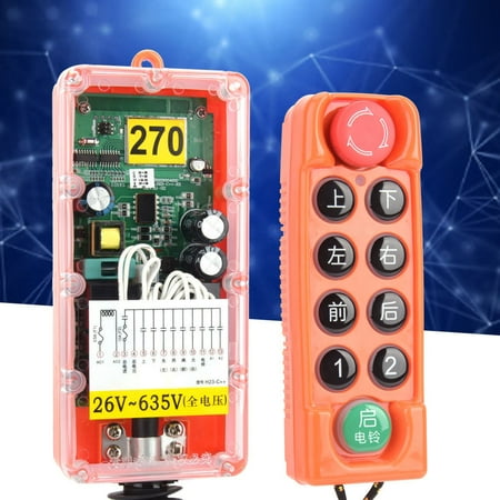 Hoist Controller,H23-C++E Industrial Hoist Crane Remote Controller ...