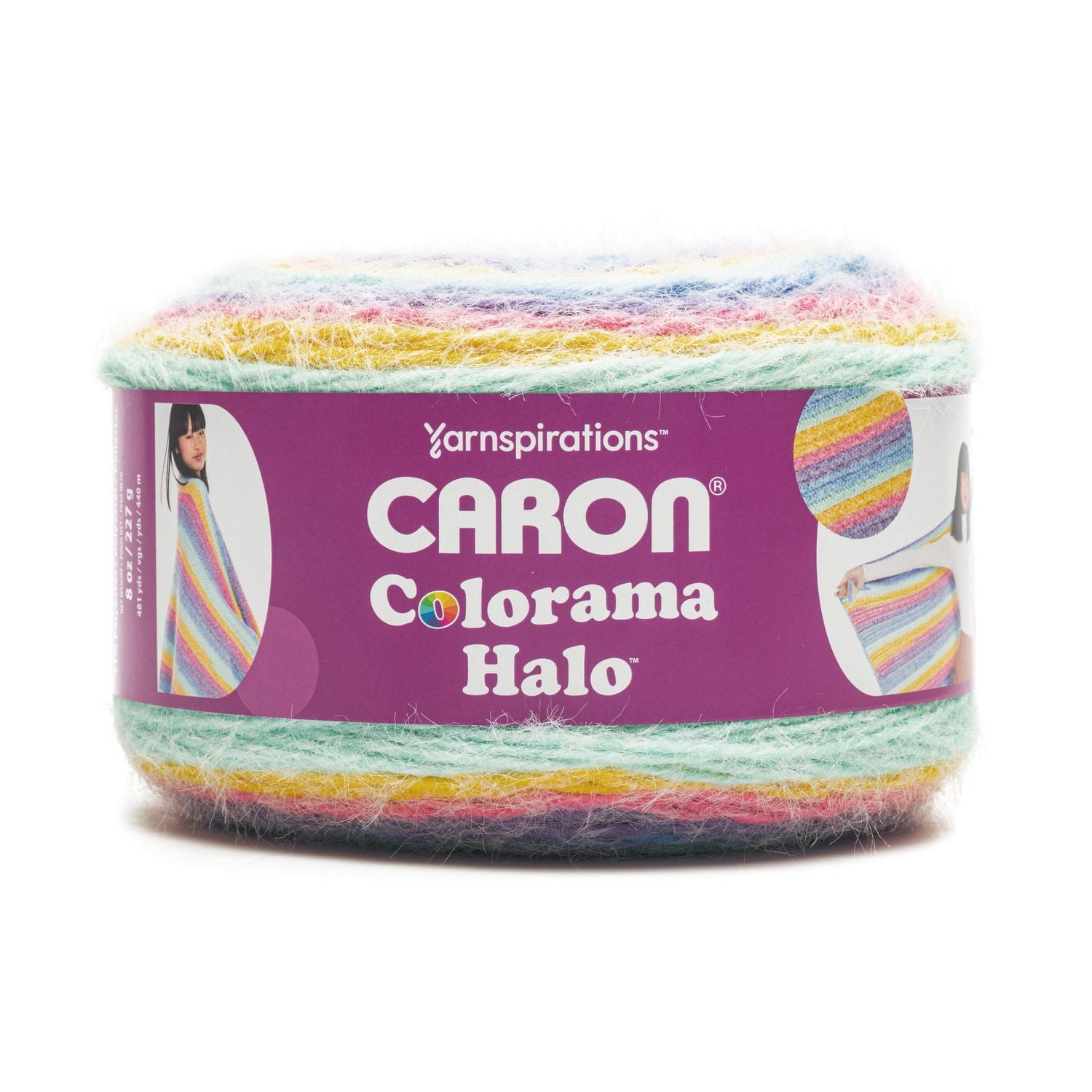Click here for Caron Colorama Halo #5 Bulky Blend Yarn  8oz/227g... prices