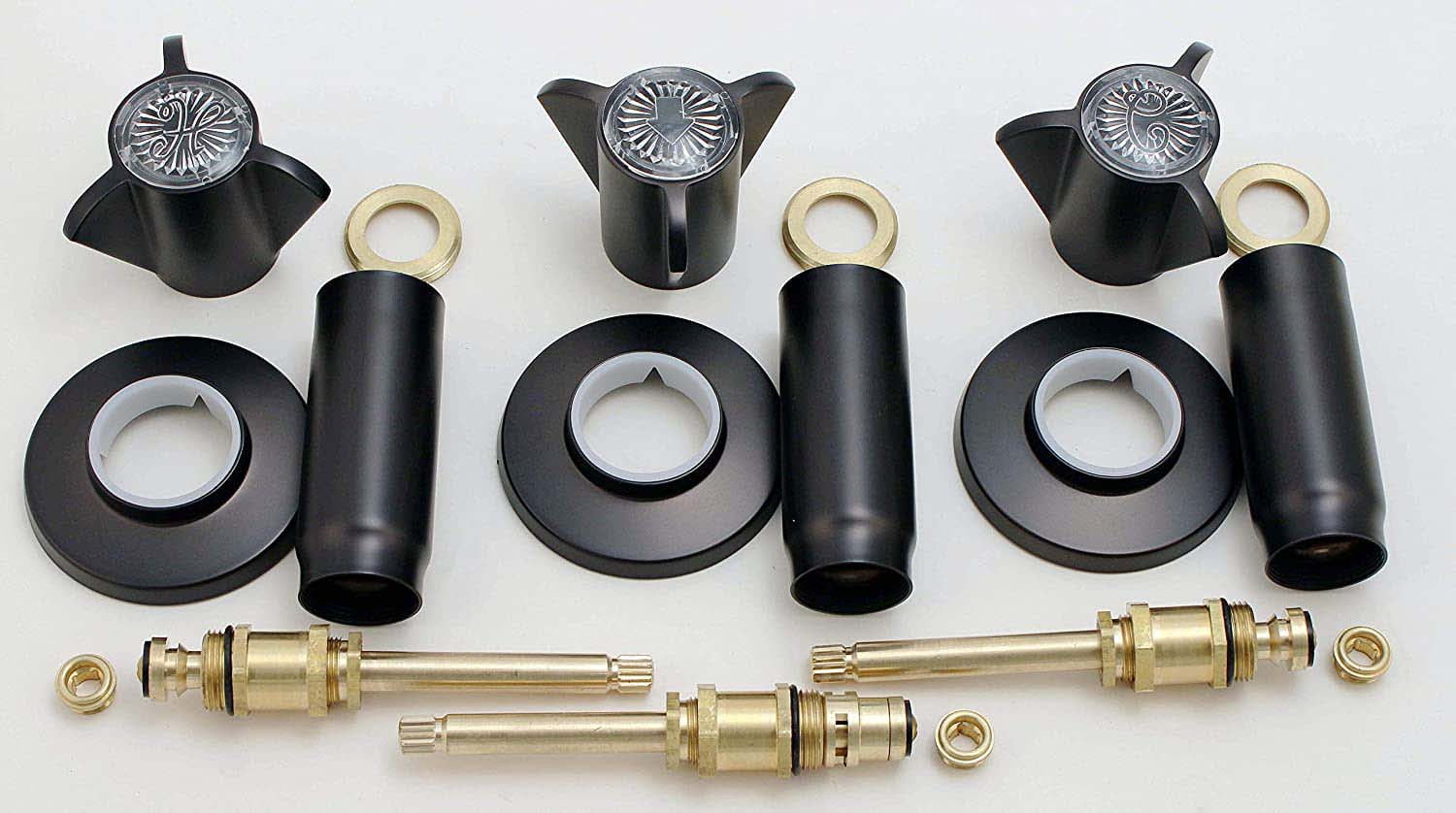 Sayco Space Age Shower Trim/Repair Make Over Kit, Oil Rubbed Bronze ...