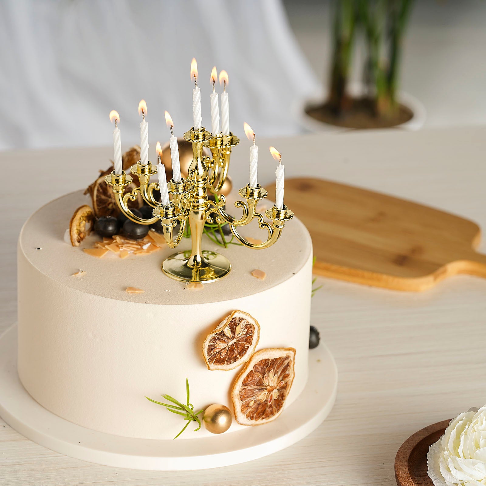 Foil Gold Stars Cake Topper, 6in - Walmart.com