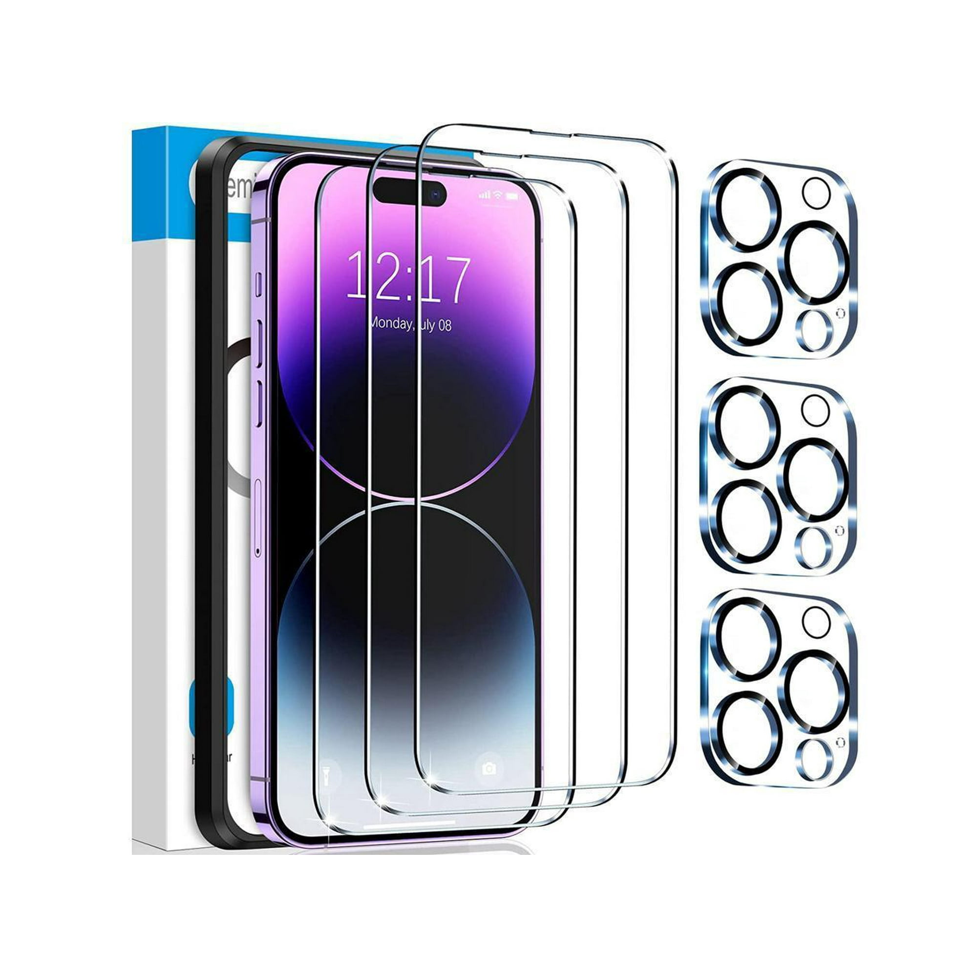 Click here for Werleo [3+3 Pack] Iphone 15 Pro Max 6.7 Inch Scree... prices