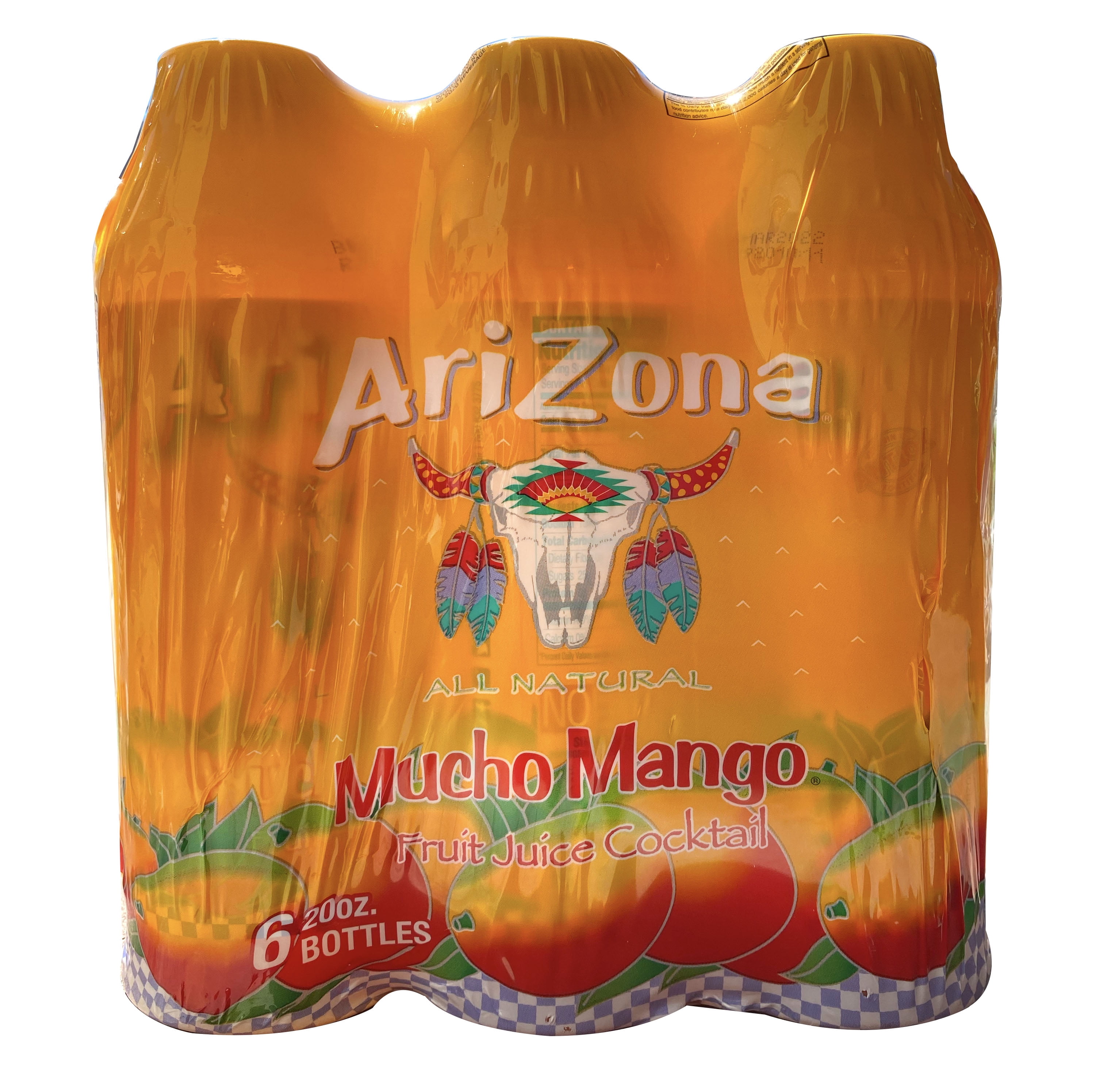 Arizona Mucho Mango 6pk - Walmart.com