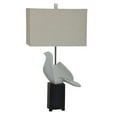 Perched 31-Inch Table Lamp, Black and White - Walmart.com