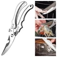1PC 9.57-Inch Heavy Duty Poultry Shears, Spring Loaded Kitchen Scissors ...
