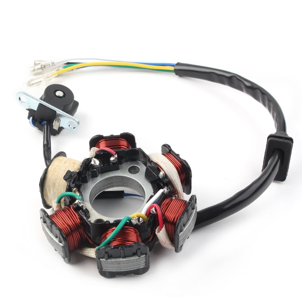 NS Motorcycle 6-Coil Stator Magneto Universal For 50cc-110cc 125cc ...
