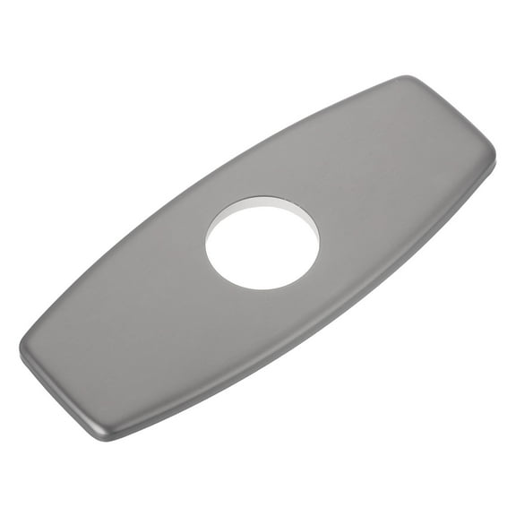 6 Inch Sink Faucet Hole Cover, Stainless Steel Square Deck Plate Faucet ...