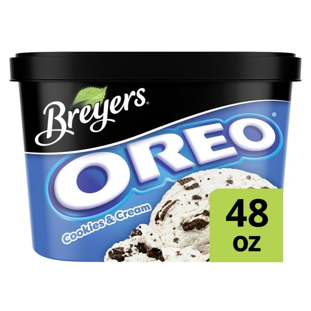 Breyers Frozen Dairy Dessert Oreo® Cookies And Cream 48 Oz