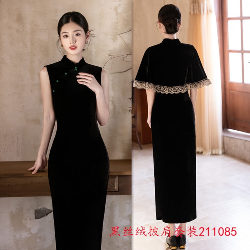 Click here for Huangwenjun 2025 Autumn Plus Size Cheongsam Red Ja... prices