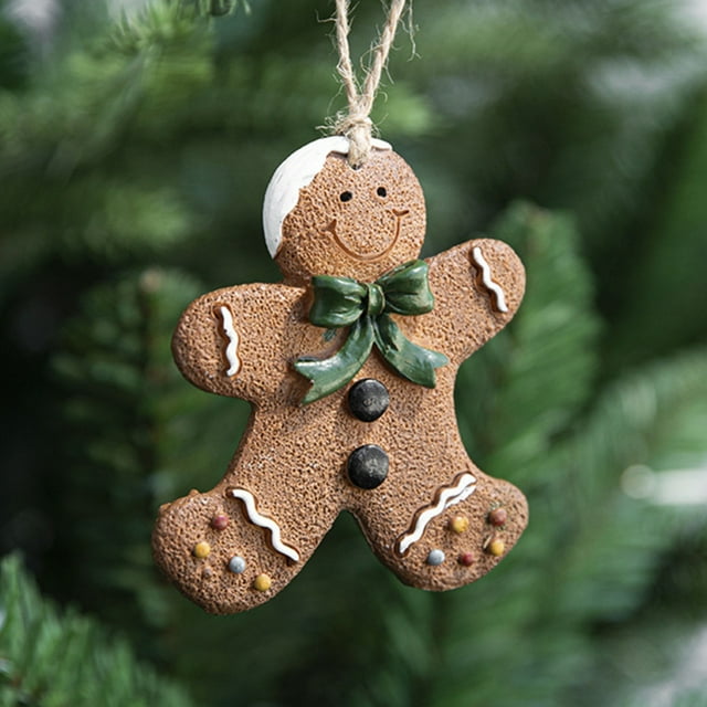 1 Pack Christmas Gingerbread Ornament for Tree, Tree Hanging Ornaments ...