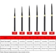 6Pc Paint By Numbers Kit for Adults Acrylic Paint Brushes Set,Travel ...
