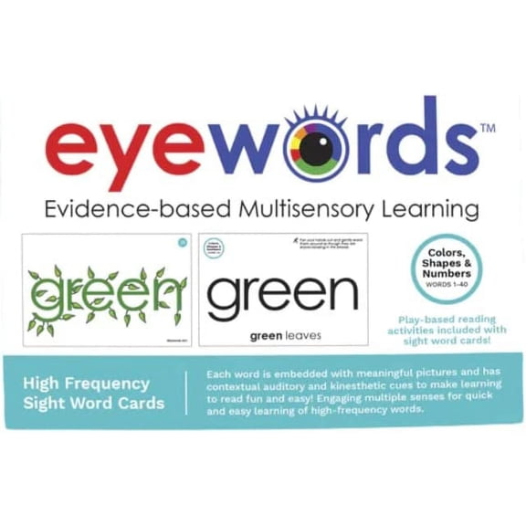 Eyewords - Teaching Cards and Dictionary Combo, Words 1-150 - Walmart.com
