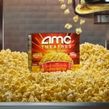 AMC Theatres Microwave Popcorn 6ct, Extra Butter - Walmart.com