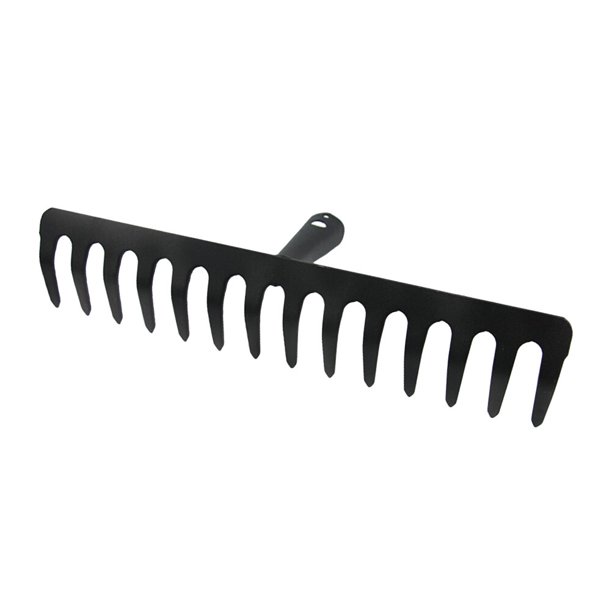 14-Teeth Leaf Rake Steel Rakes Practical Rakes Accessories Garden ...