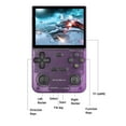 Kchsji K36 Portable Game Console, 16000+ Games Built-in, 35" HD Color ...