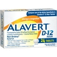 Alavert (24 Count) D-12 Hour Allergy & Congestion Extended Release ...