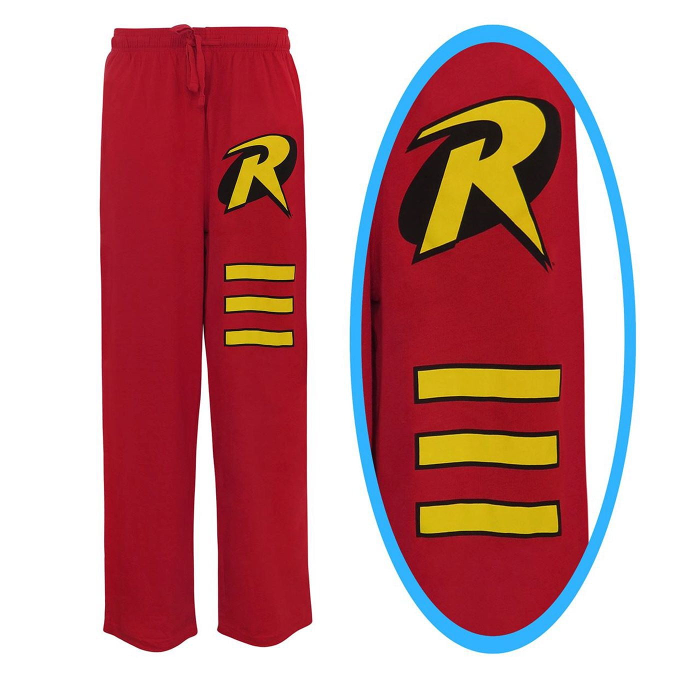 Robin Symbol Unisex Pajama Pants-Large (36-38) - Walmart.com