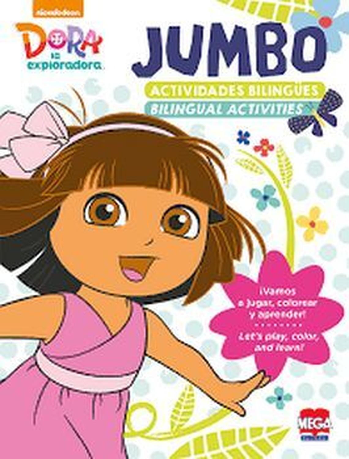 Libro de actividades Jumbo Dora la exploradora Larousse Nueva temporada ...