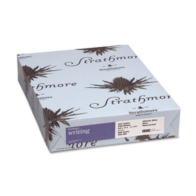Strathmore 300029 Writing Cotton Business Wove Paper Ivory 24lb Letter ...