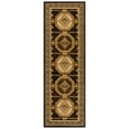Superior Takeo Indoor Area Rug 2' 7" x 8' - Black - Walmart.com