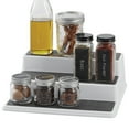 Copco Non-Skid 3-Tier Spice Pantry Kitchen Cabinet Organizer, 15-inch ...