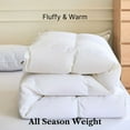Feather Down Comforter King Size, Made in Canada Hotel Duvet Insert ...